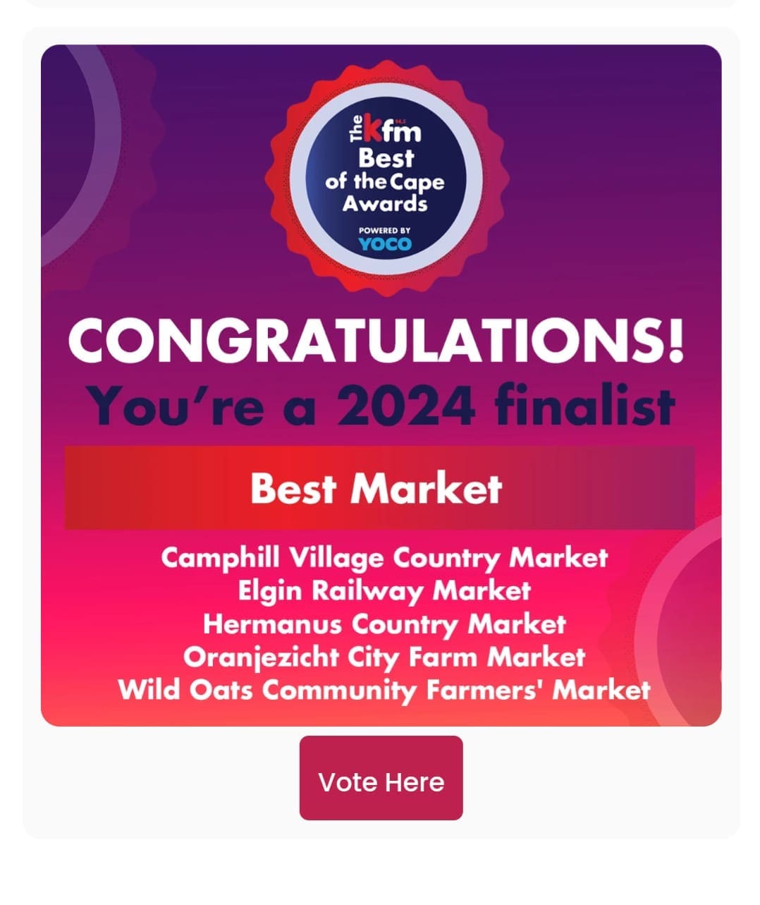 Hermanus Country Market - Hand-made | Home-made | Local